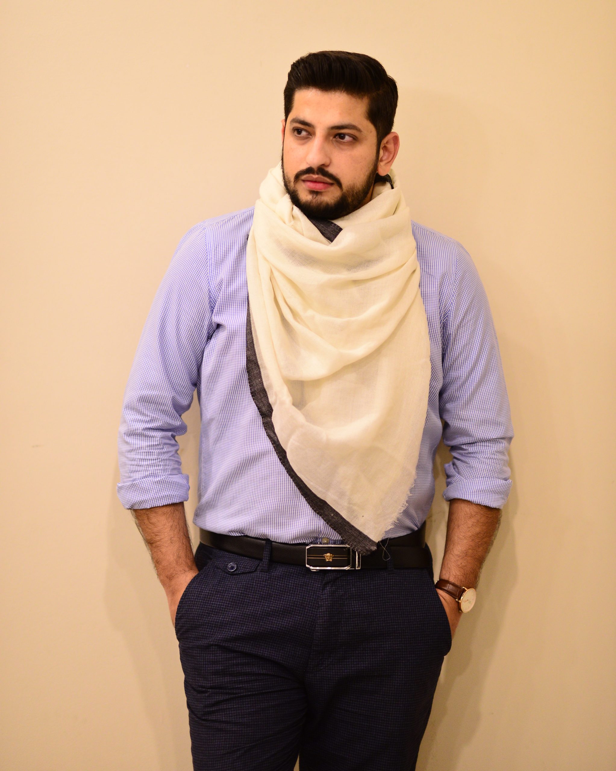 11 Attractive and Trendy Ways for Men to Style Pashmina - Shawloona
